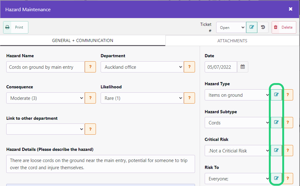 Create Hazard Type, Hazard Subtypes, Critical Risks and Risk To Pre ... Create Hazard Type, Hazard Subtypes, Critical Risks and Risk To Pre ...