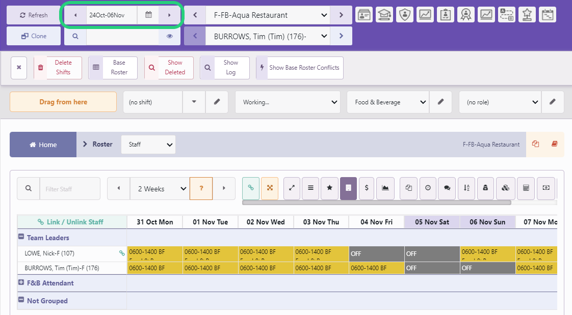 Roster Module Overview